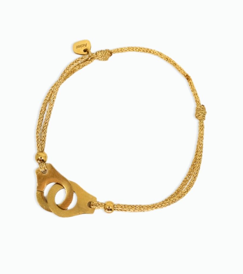 Bracelet Menotte Doré - Bijoux Cailloux